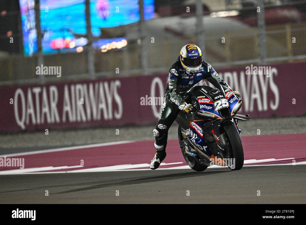 Doha, Qatar. 17th Nov, 2023. Free practice before the Qatar Grand Prix ...