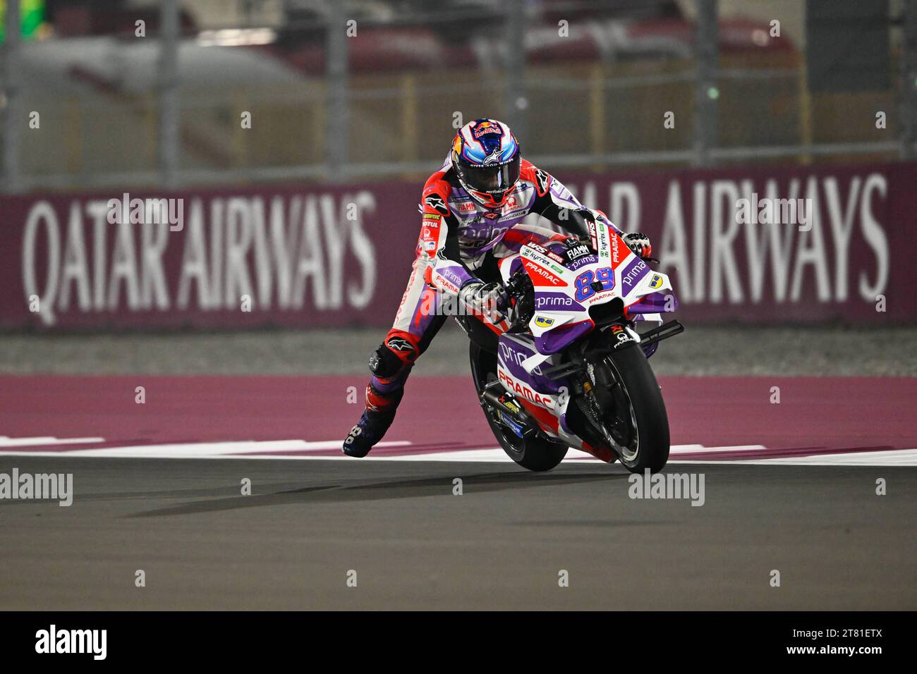 Doha, Qatar. 17th Nov, 2023. Free practice before the Qatar Grand Prix ...