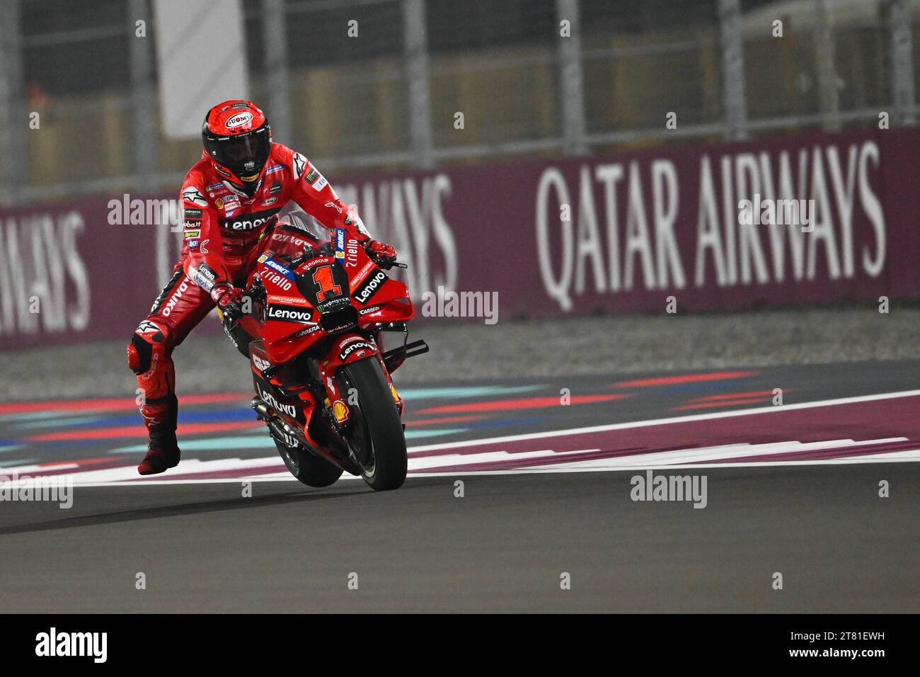 Doha, Qatar. 17th Nov, 2023. Free practice before the Qatar Grand Prix ...