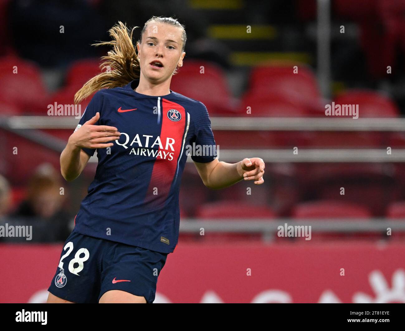 AMSTERDAM - Jade le Guilly of Paris Saint-Germain during the UEFA Women ...