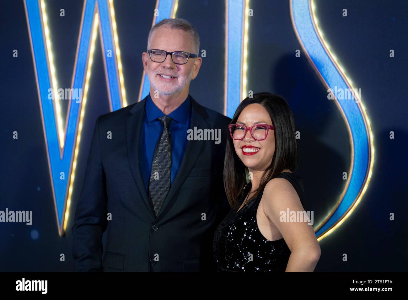 Rome, Italy, November 17, 2023 - Chris Buck with Fawn Veerasunthorn ...