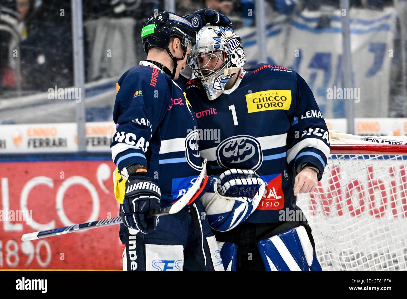 Ambri, Gottardo Arena, NL: HC Ambri-Piotta - SC, USA. 17th Nov, 2023 ...