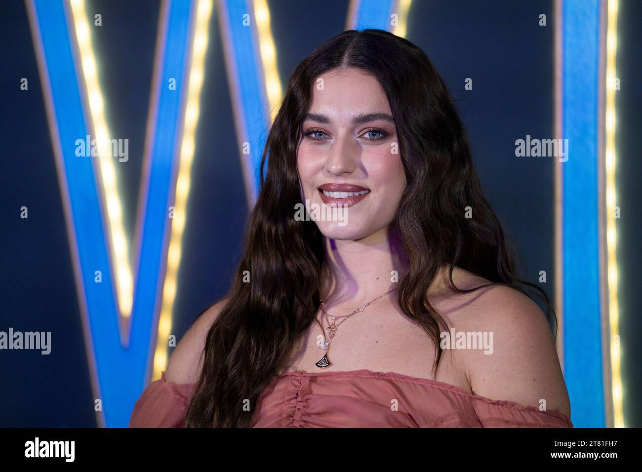 Rome, Italy, November 17, 2023 - Gaia attends the red carpet for the ...