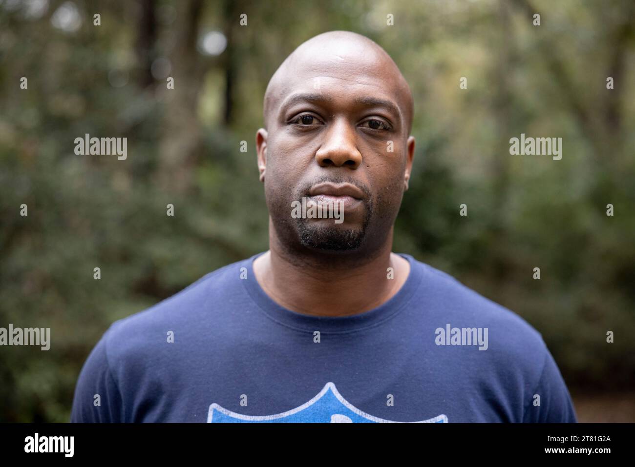 Former NFL player Boo Williams poses for a portrait at his home in ...