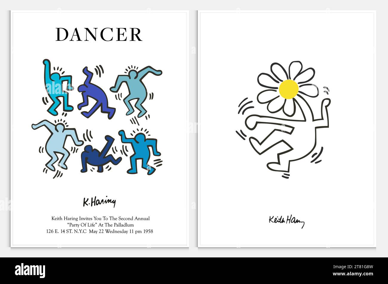 Keith haring Stock Vector Images - Alamy