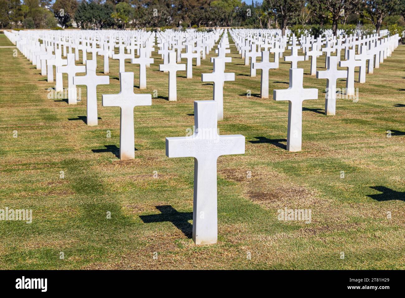 North africa american cemetery tunisia hi-res stock photography and ...