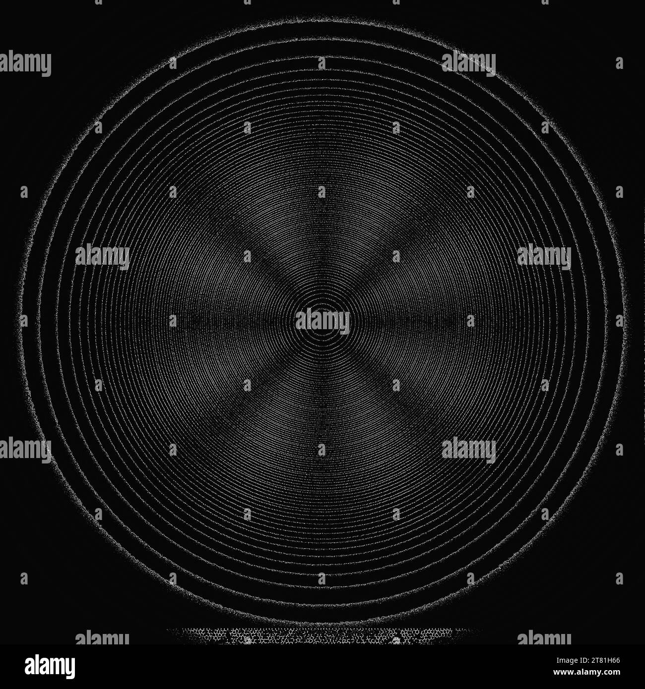 Circular starburst explosion texture. Distressed uneven grunge ...
