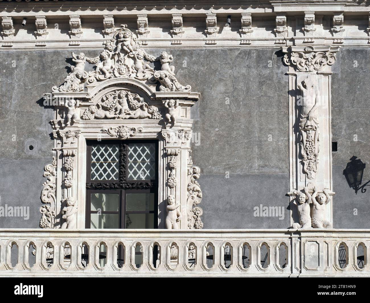 Palazzo Biscari, Biscari Palace, Via Museo Biscari, Catania, Sicily ...