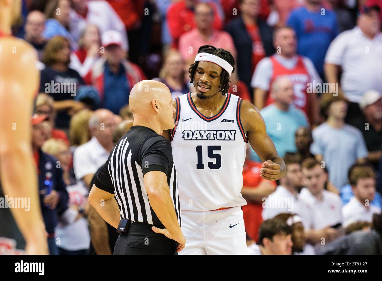 Charleston, South Carolina, USA. 17th Nov, 2023. Dayton Flyers forward ...