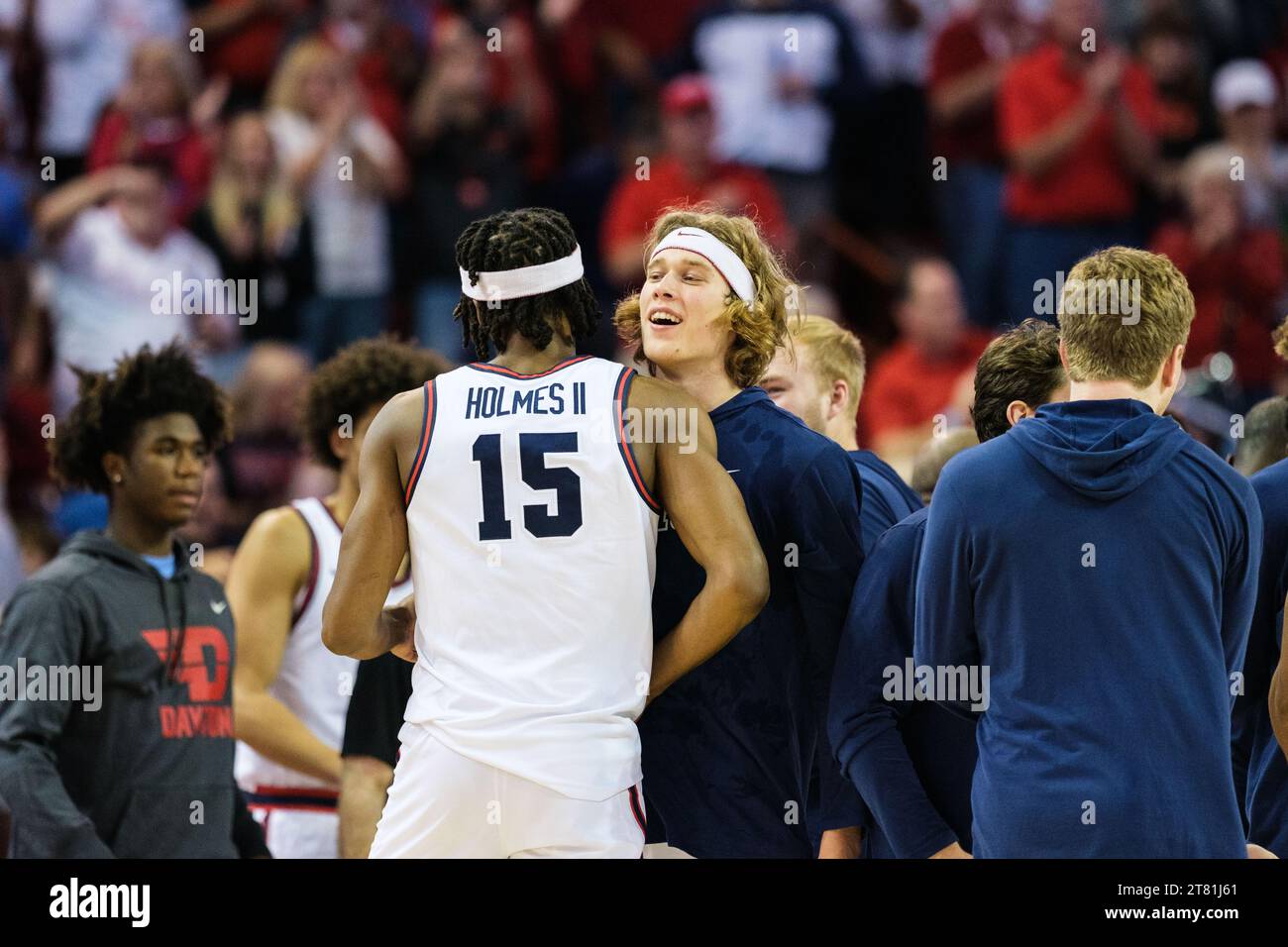 Charleston, South Carolina, USA. 17th Nov, 2023. Dayton Flyers forward ...