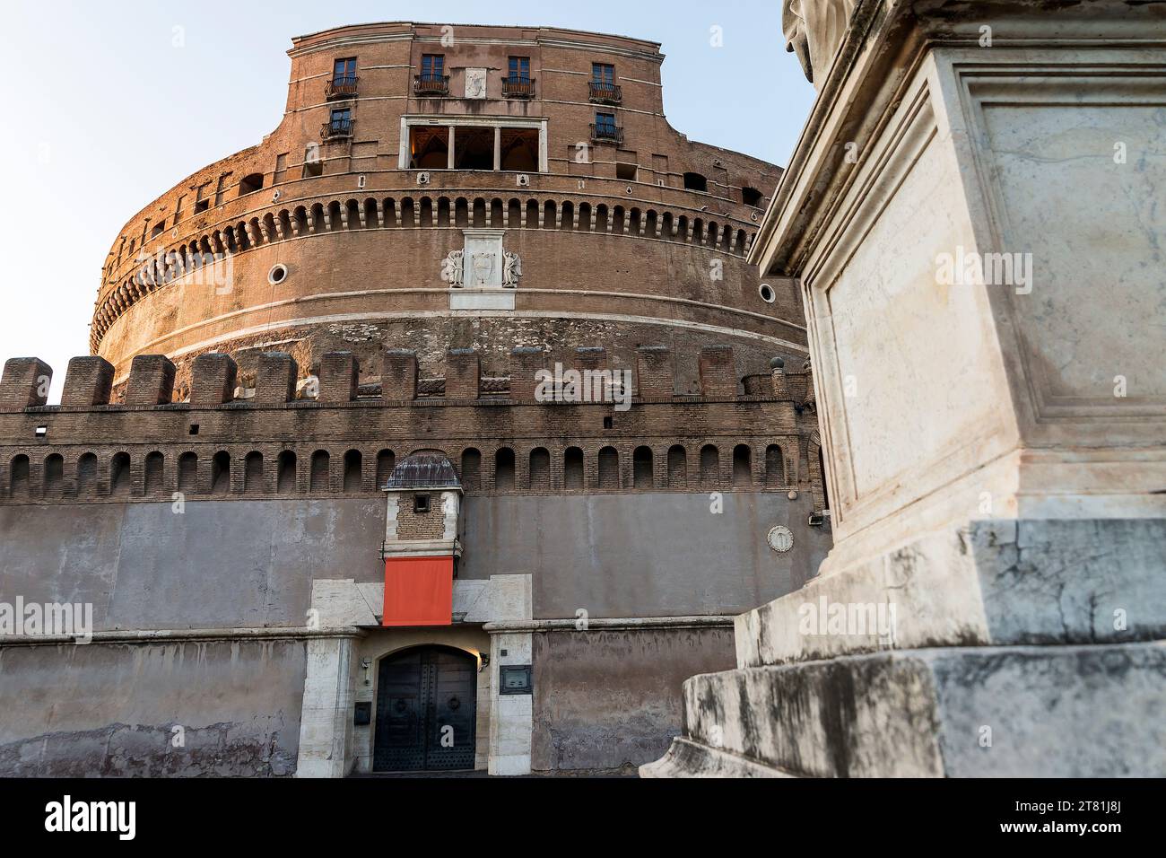 Architectural Landscapes of The Castel Sant’ Angelo in Rome, Lazio ...