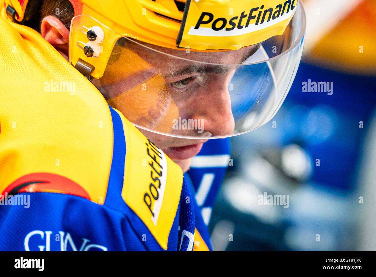 PostFinance top scorer Marc Michaelis (EV Zug) during the National ...
