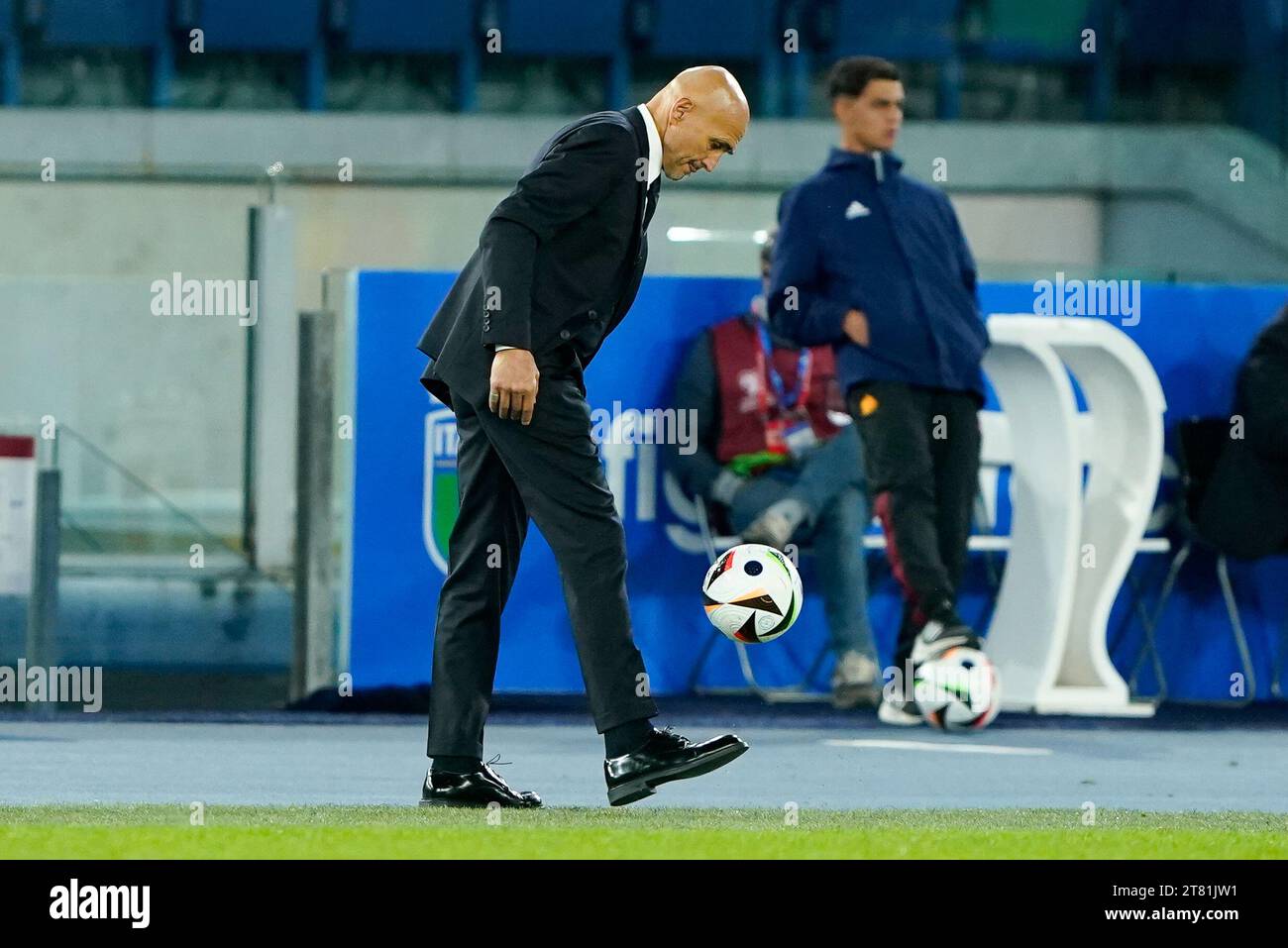 Rome, Italy. 17th Nov, 2023. Luciano Spalletti head coach of Italy ...