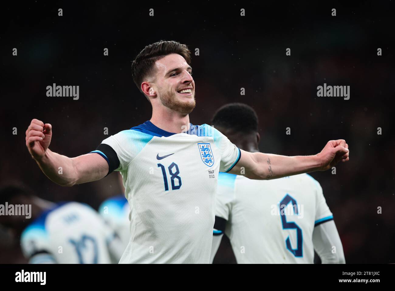 Declan rice celebrates 2023 hi-res stock photography and images - Alamy