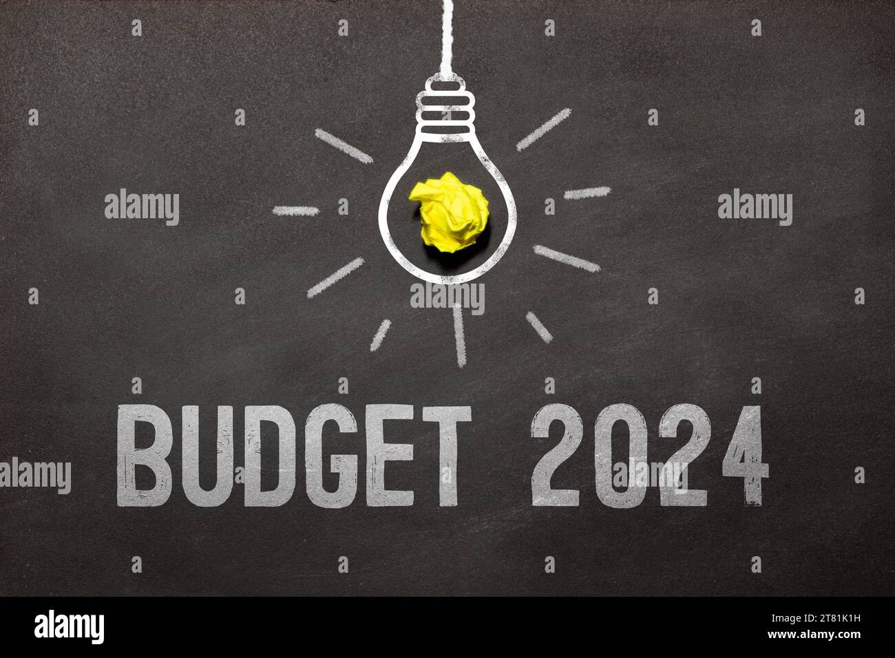 BUDGET 2024 text with calculator on the table, financial concept budget ...