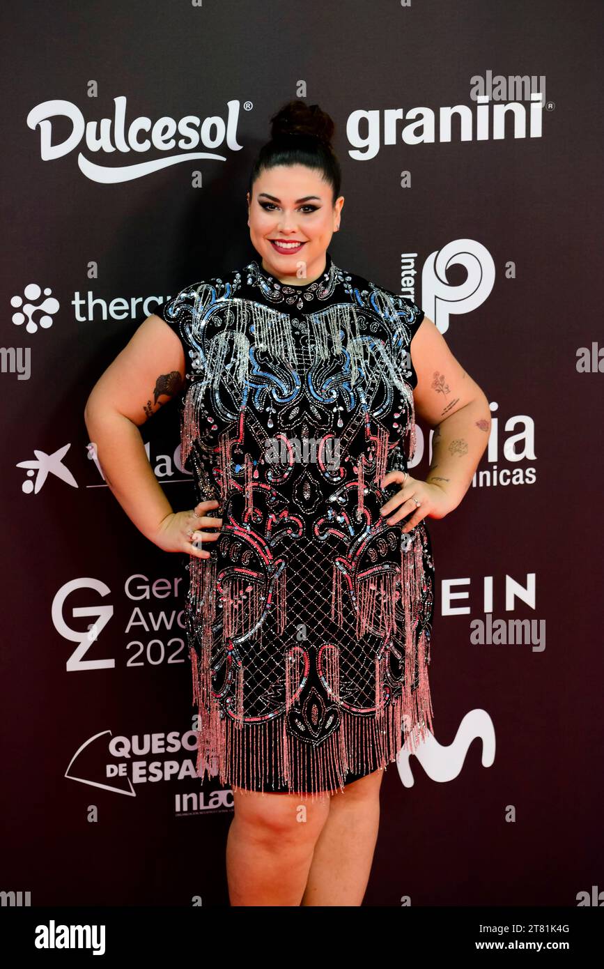 Mara Jimenez at the photocall during the Gala GenZ Awards 2023 held at ...
