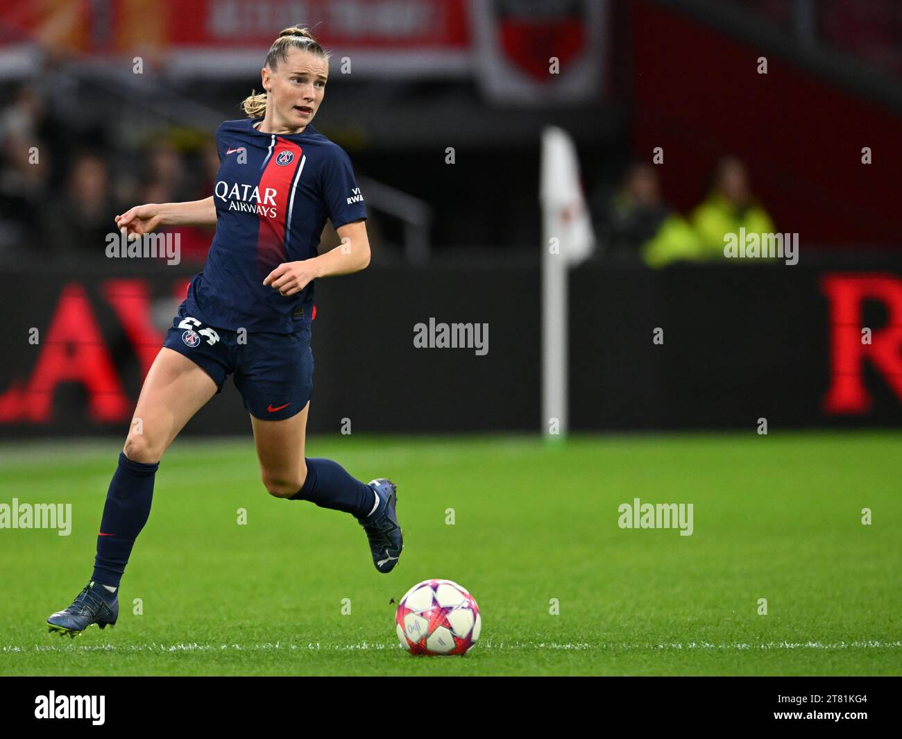 AMSTERDAM - Jade le Guilly of Paris Saint-Germain during the UEFA Women ...