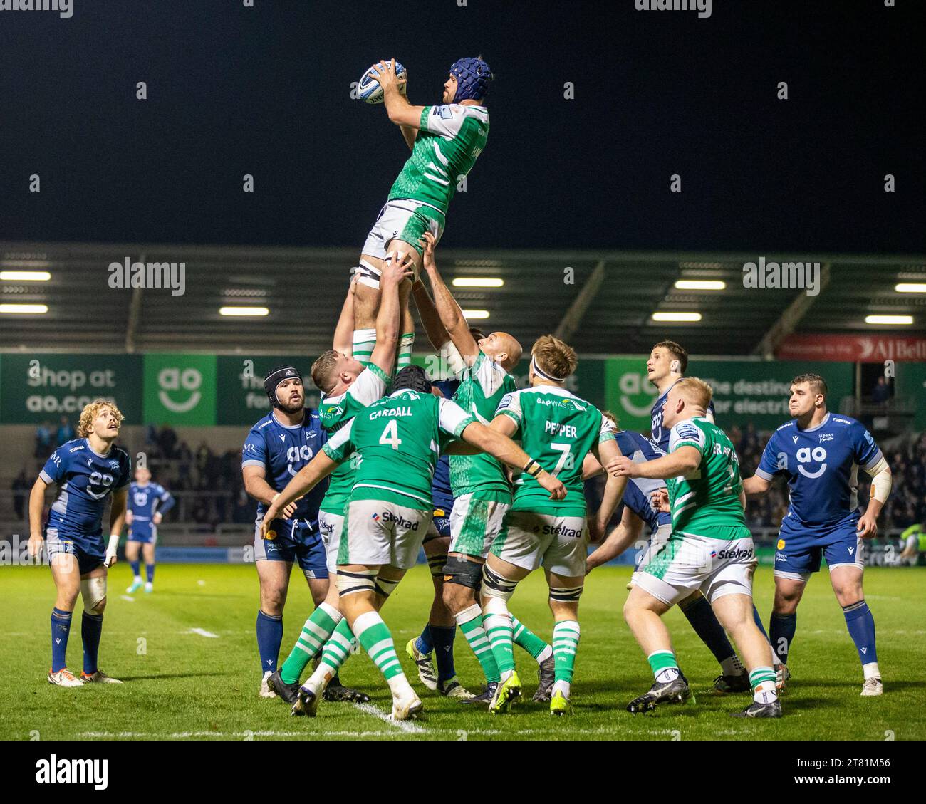 17th November 2023; AJ Bell Stadium, Salford, Lancashire, England ...
