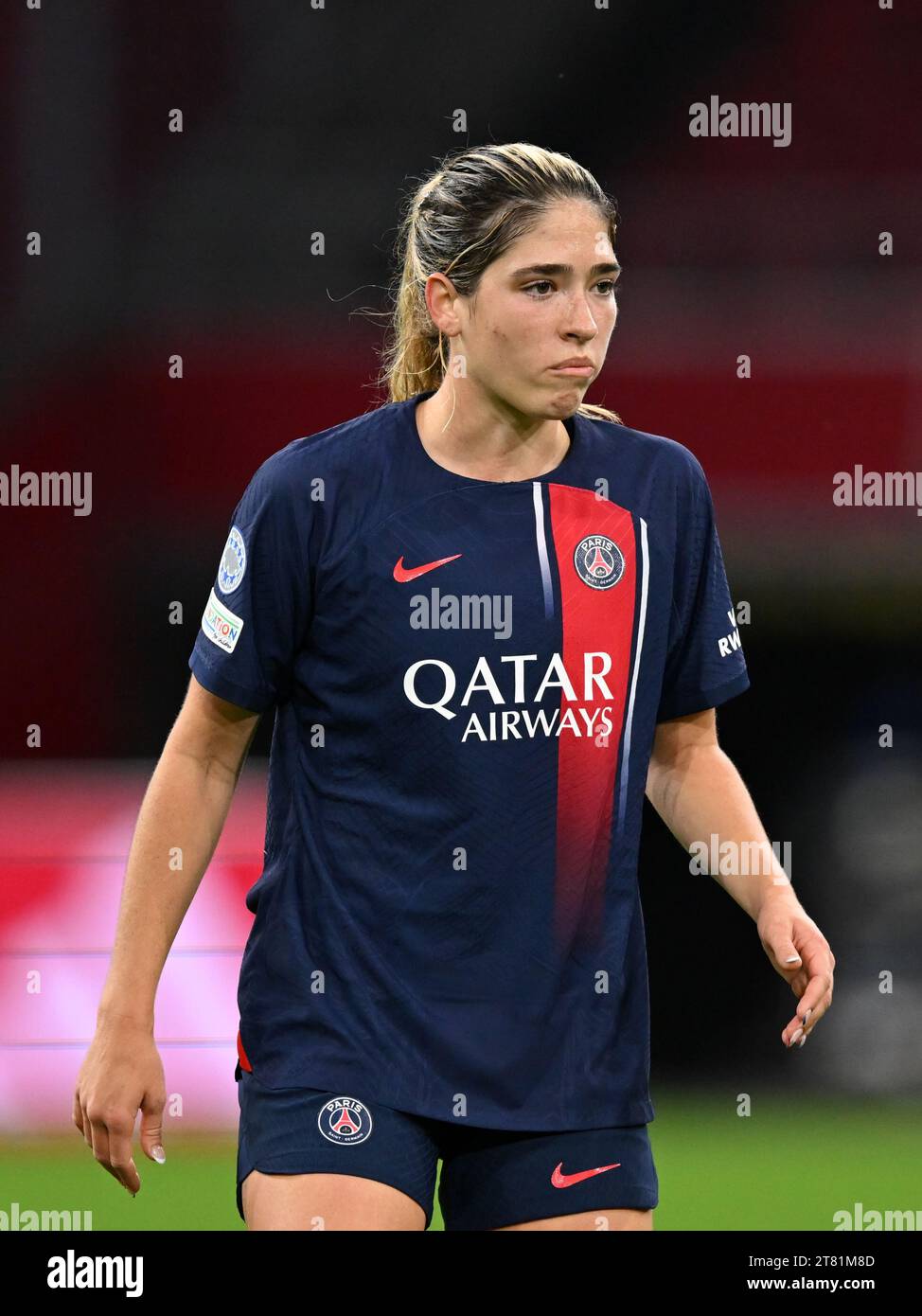 AMSTERDAM - Korbin Albert of Paris Saint-Germain during the UEFA Women ...
