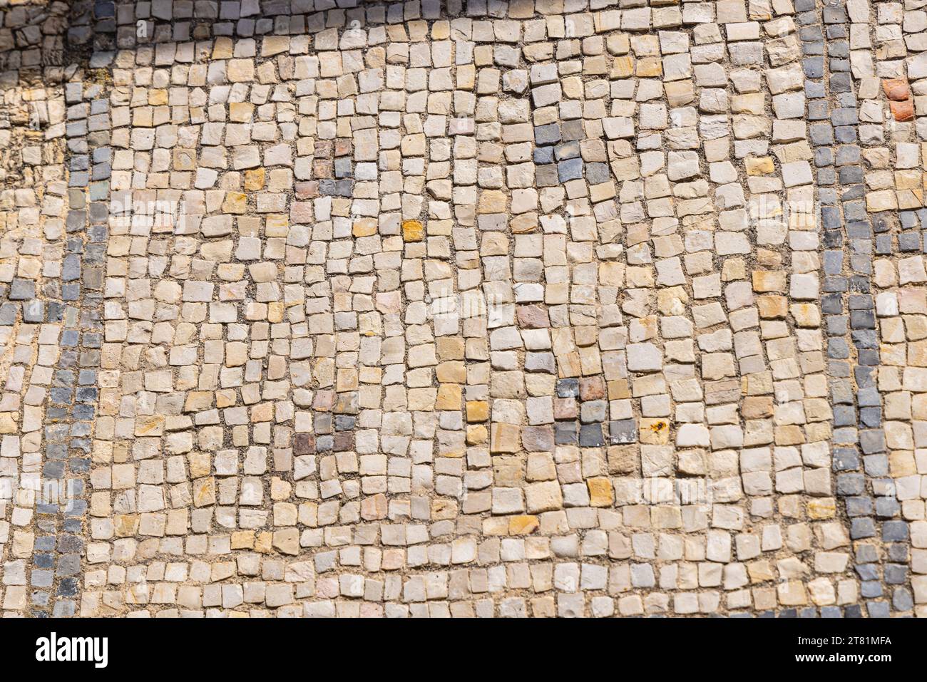 Utique, Bizerte, Tunisia. Roman mosaic floor at the Utique ...