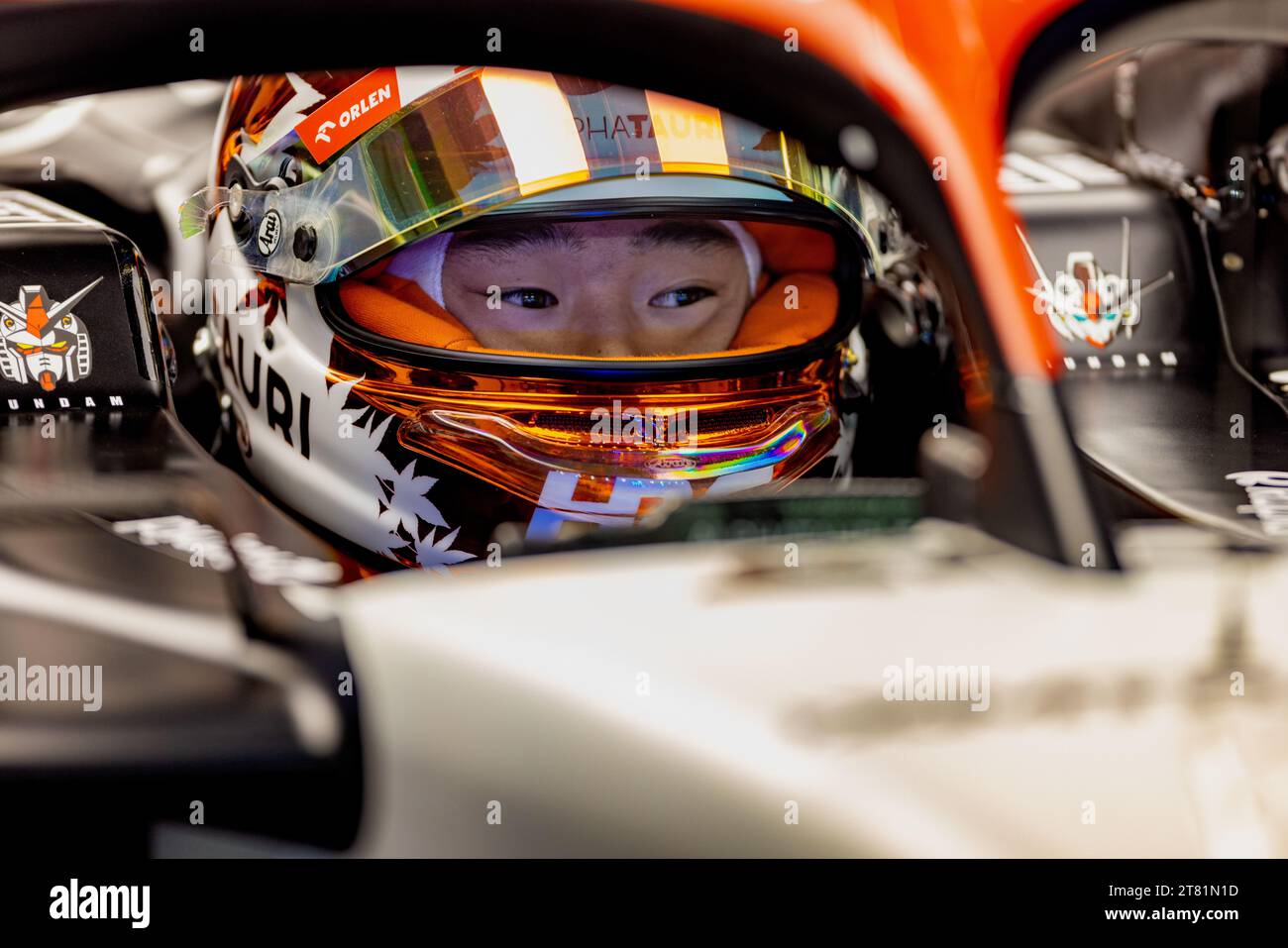 Las Vegas, Nevada - November 16th, 2023: Yuki Tsunoda driver of the #22 ...