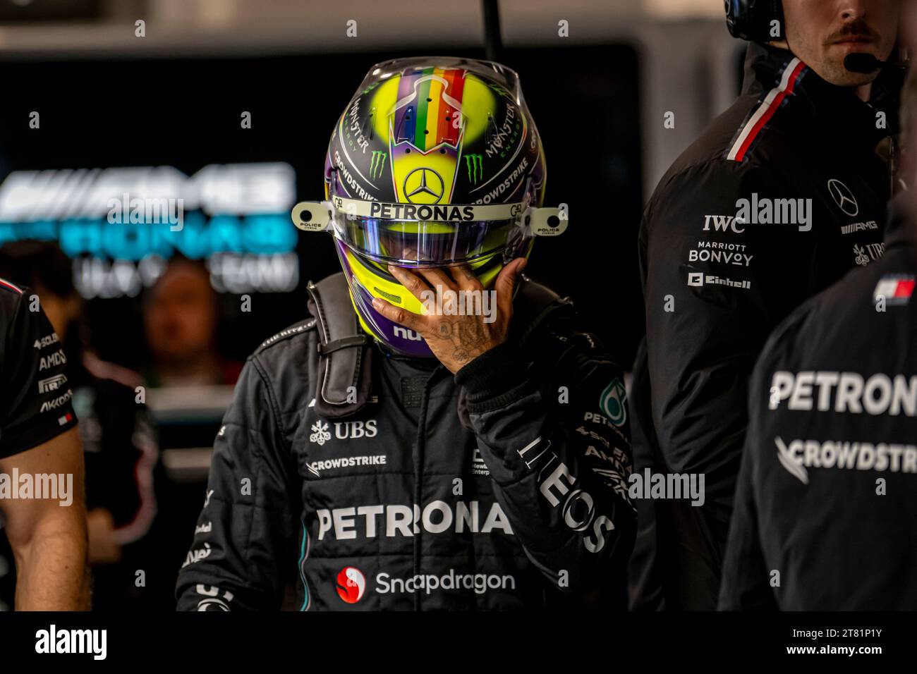Las Vegas, United States, November 16, Lewis Hamilton, from the United ...