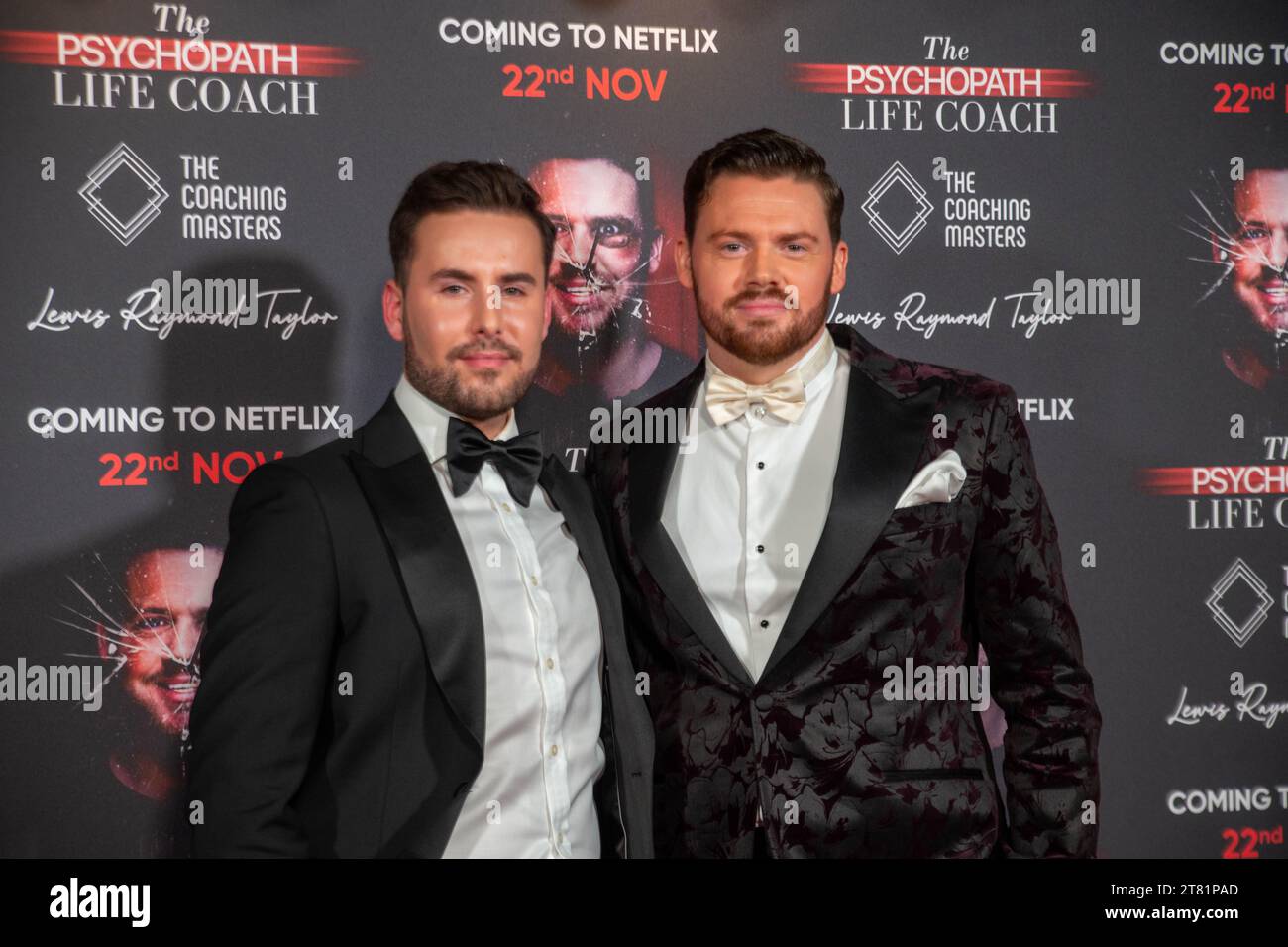 London, UK. 17th Nov, 2023. Psychopath Life Coach Premiere at The ...
