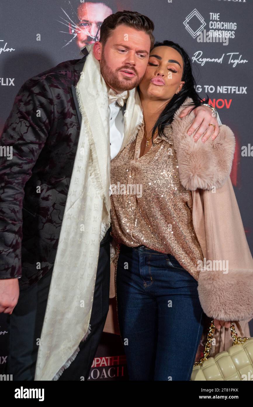 London, UK. 17th Nov, 2023. Psychopath Life Coach Premiere at The ...