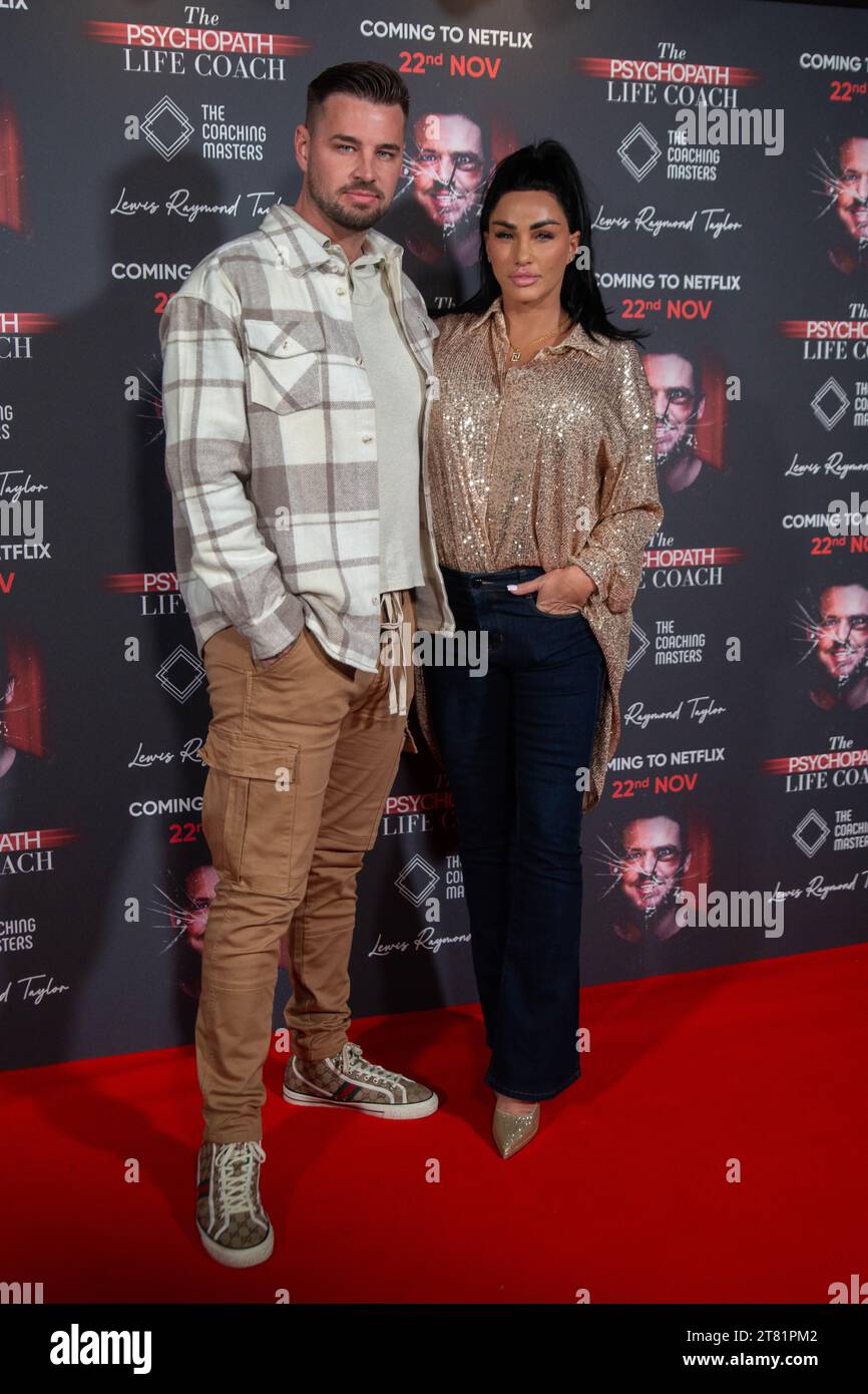 London, UK. 17th Nov, 2023. Psychopath Life Coach Premiere at The ...