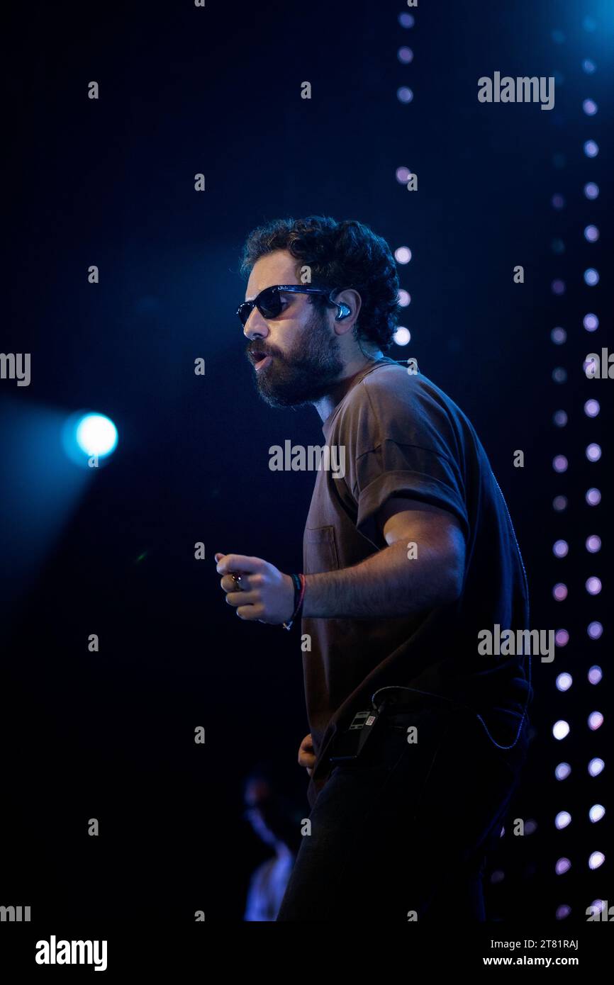 Rome, Italy. 16th Nov, 2023. Tommaso Paradiso opens his "Tommy 2023 ...