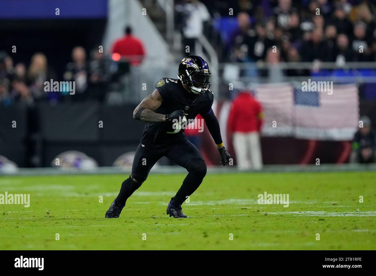 Baltimore Ravens' Odell Beckham Jr. in action during an NFL football ...