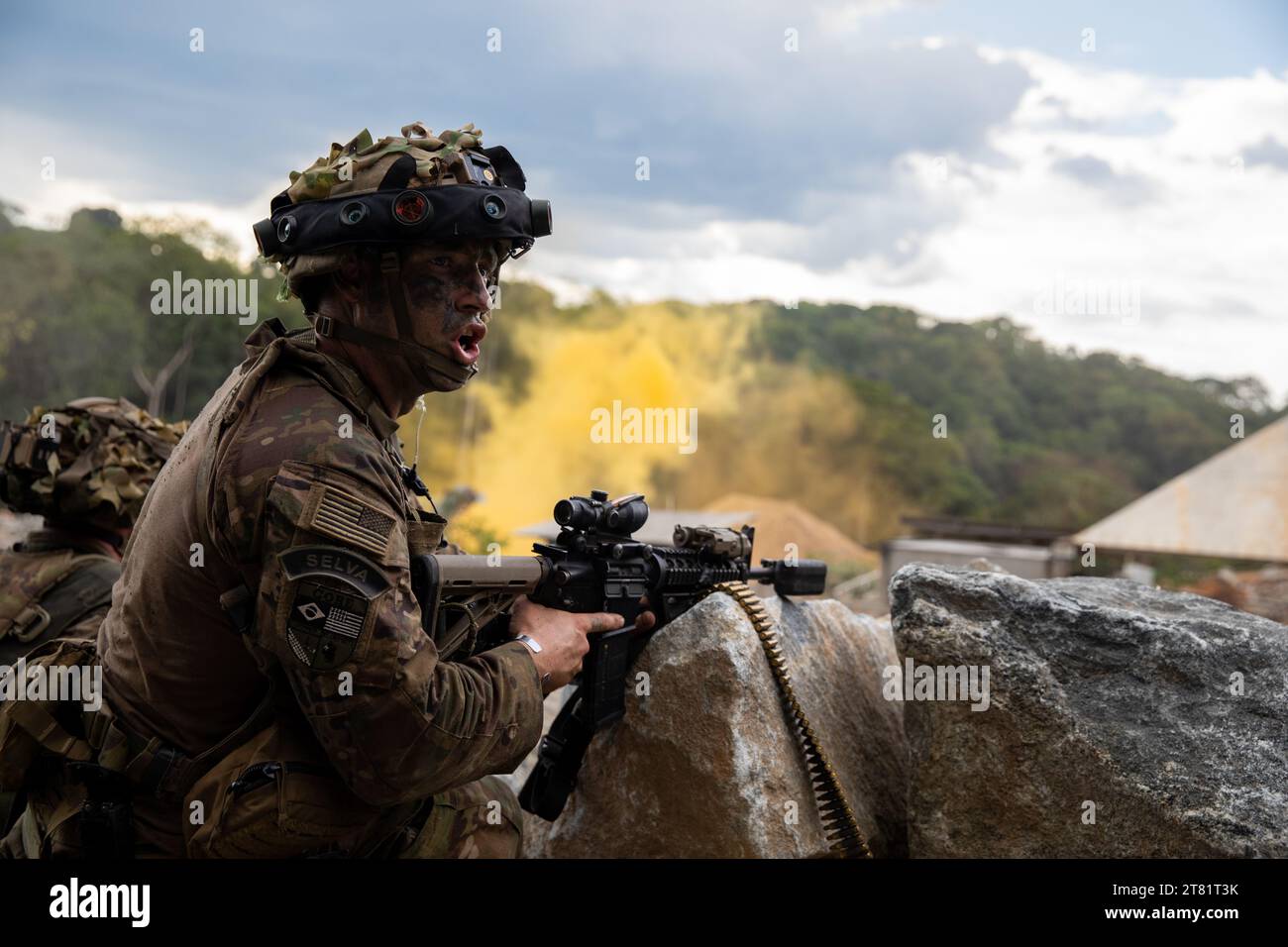 U.S. Army 1st Sgt. Charles Rance, first sergeant of Charlie Company ...