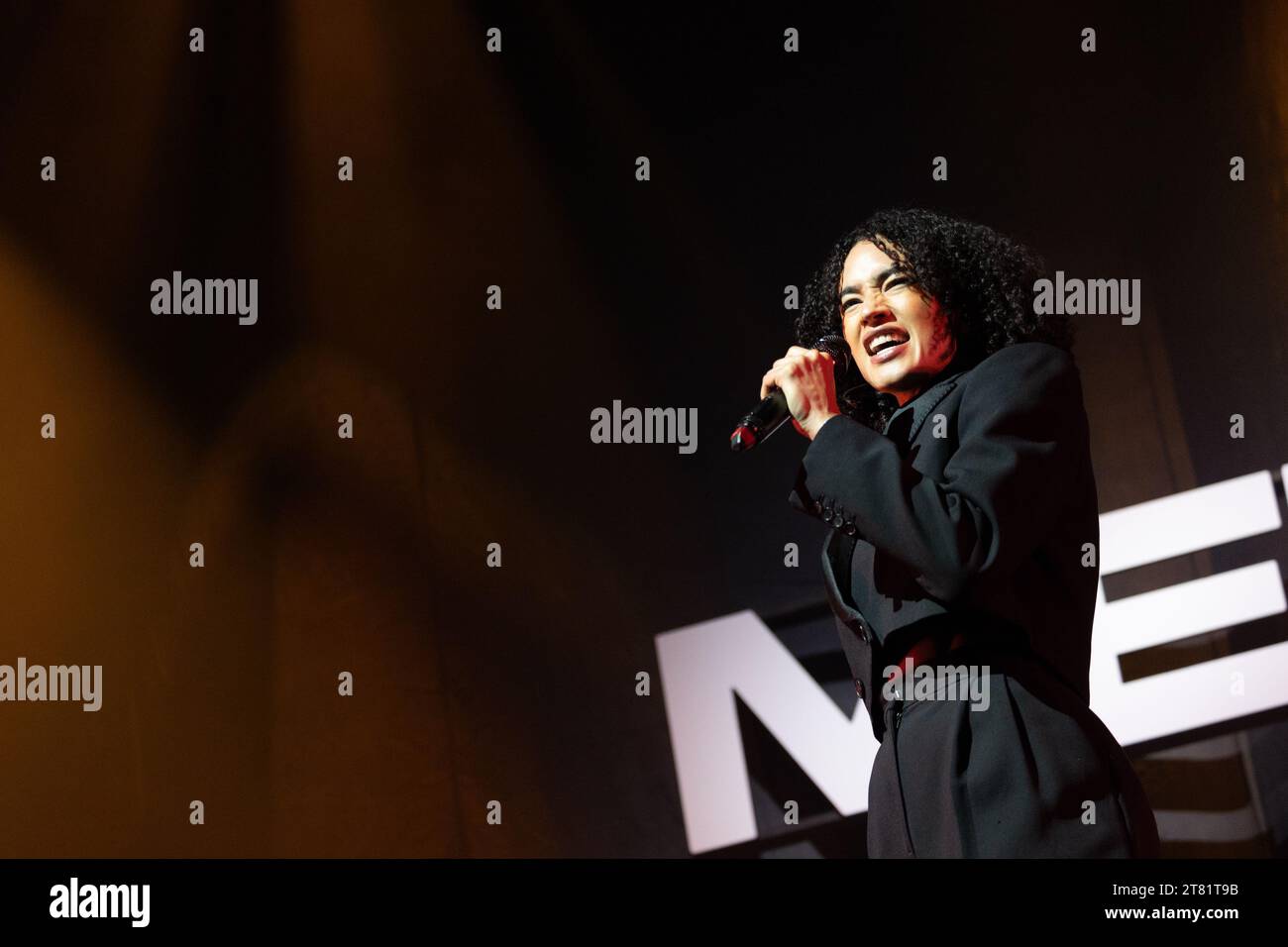 London, UK. November 17, 2023. Singer Mette performs at Alexandra ...