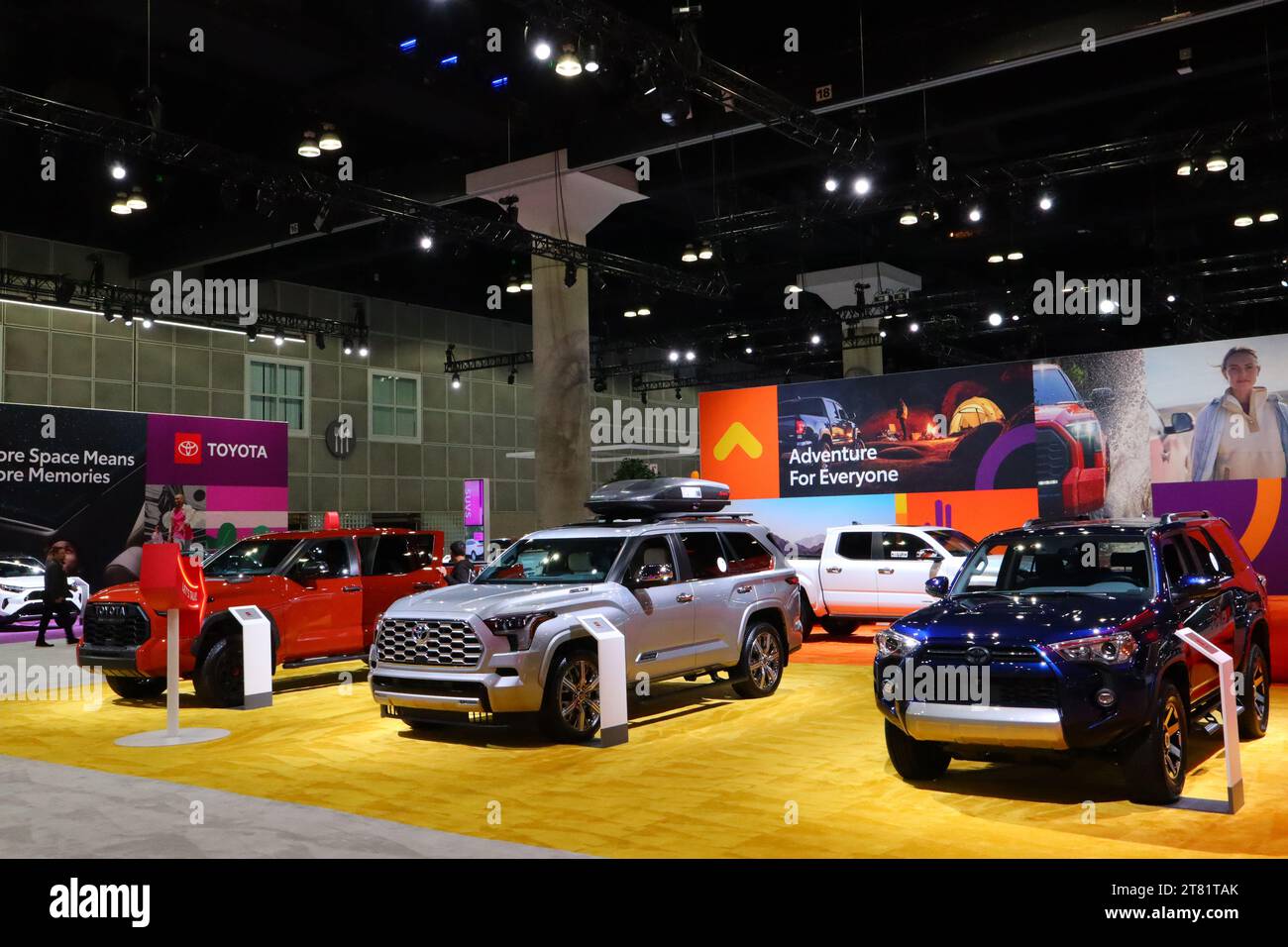 Los Angeles, California, United States. 17th Nov, 2023. LA Auto Show at ...