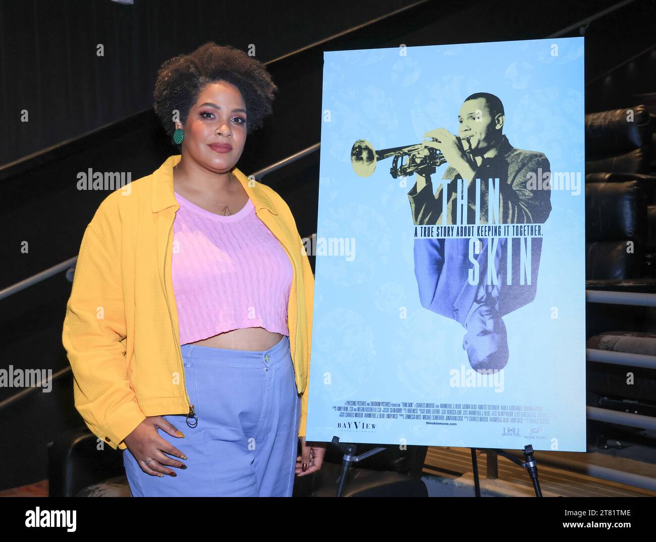 Santa Monica, California, USA. 16th November, 2023. Actress Ijeoma Oluo ...