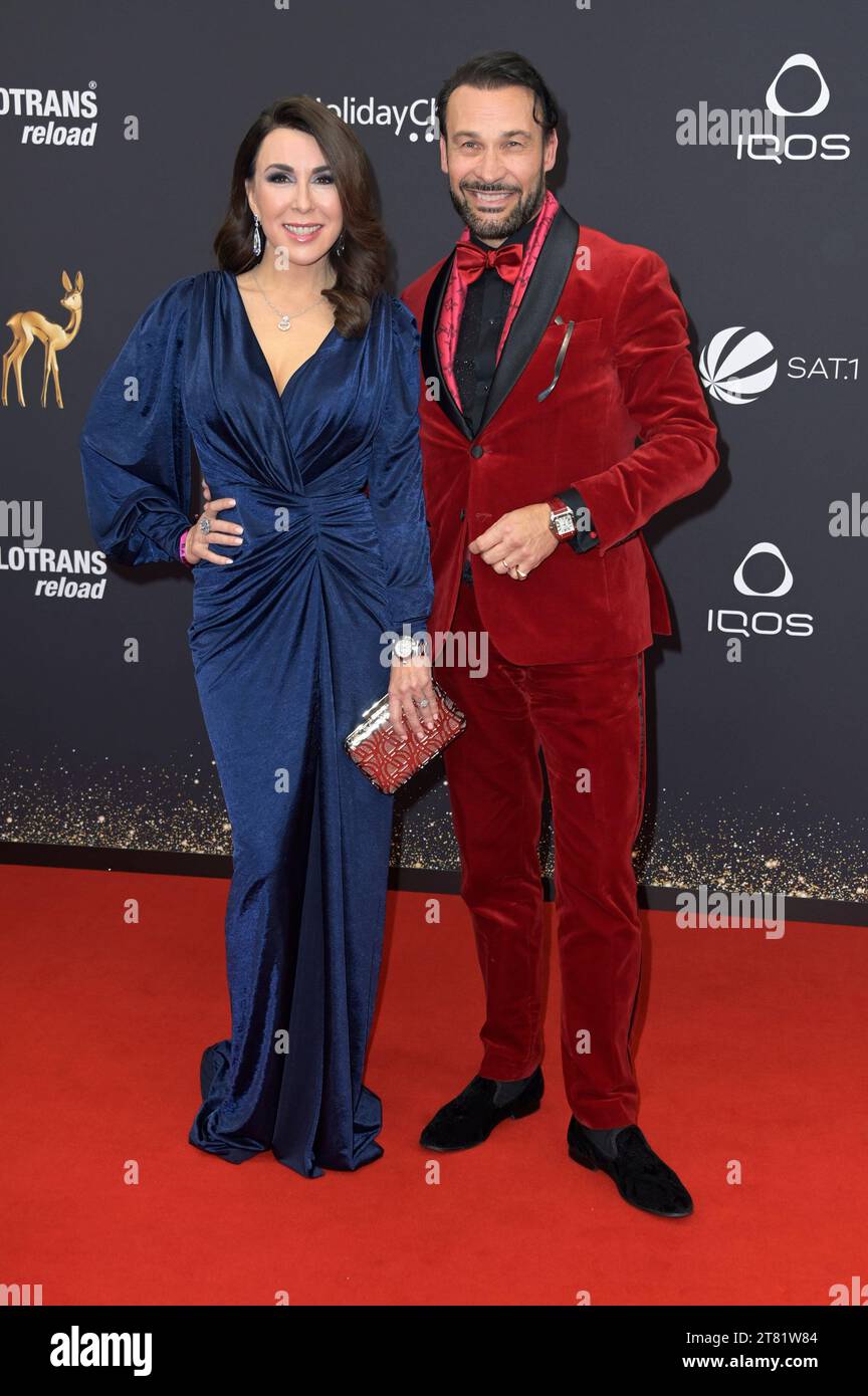 Judith Williams mit Ehemann Alexander-Klaus Stecher bei der 75. Bambi ...