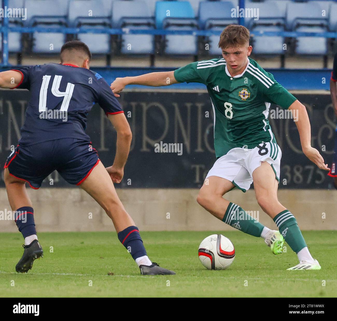 Mourneview Park, Lurgan, Northern Ireland, UK. 07th Sep 2023. UEFA U21 ...