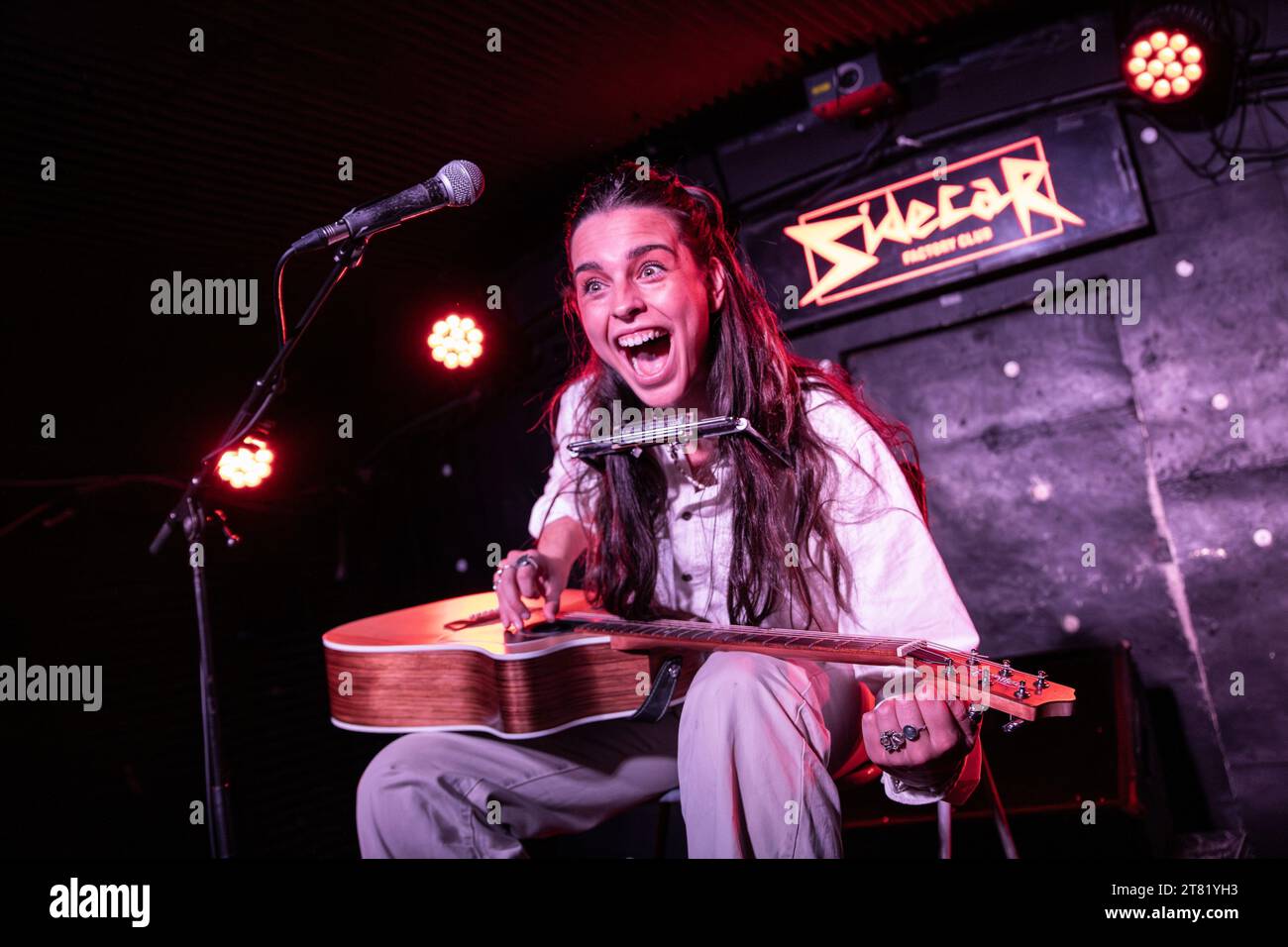 Barcelona, Spain. 2023.11.17. Steph String perform on stage during ...