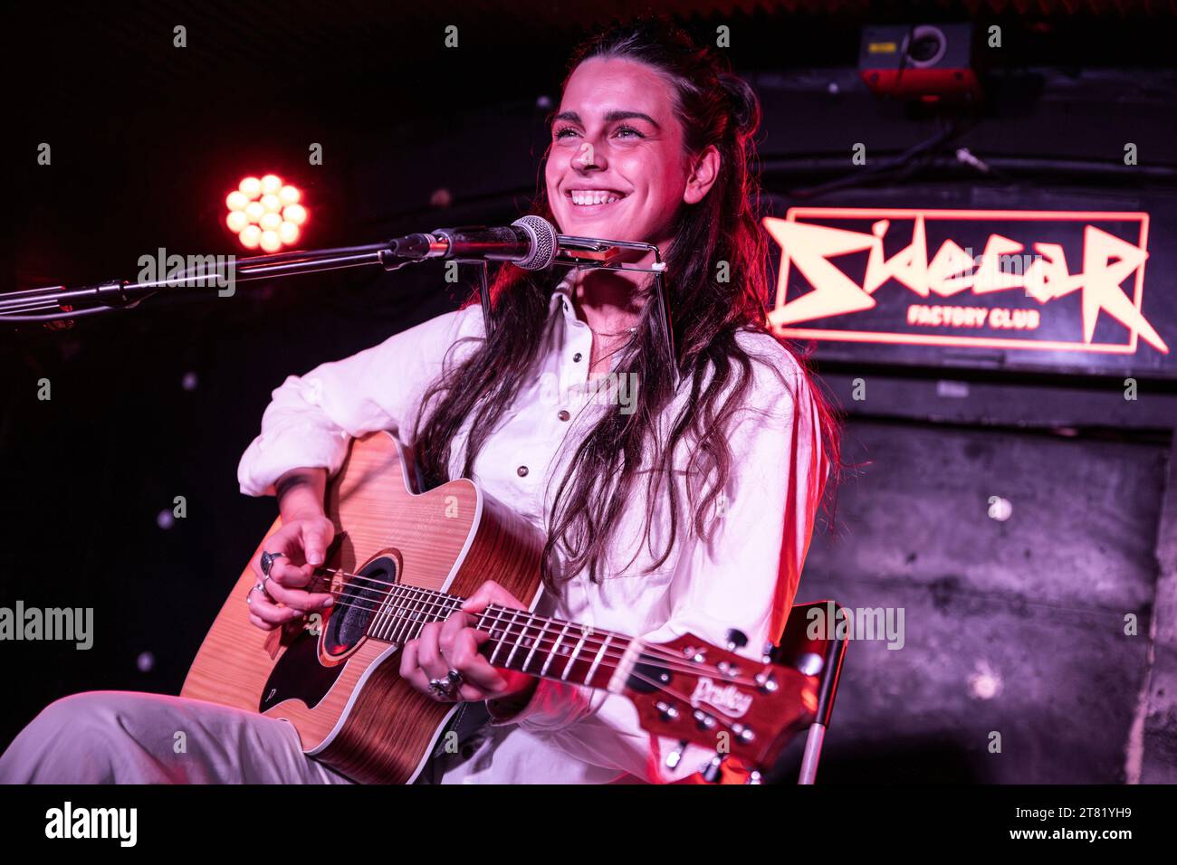 Barcelona, Spain. 2023.11.17. Steph String perform on stage during ...