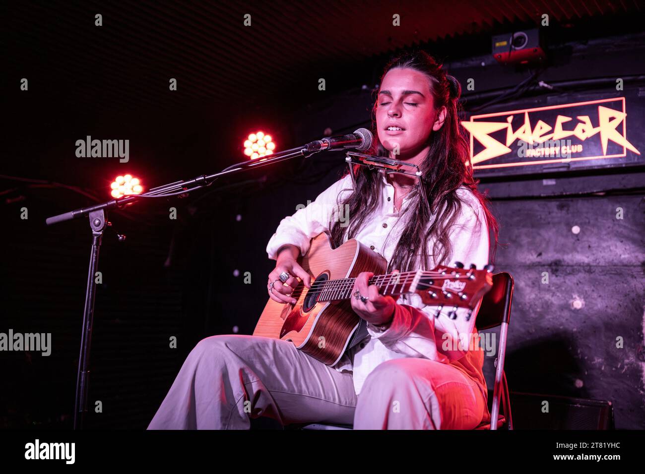 Barcelona, Spain. 2023.11.17. Steph String perform on stage during ...