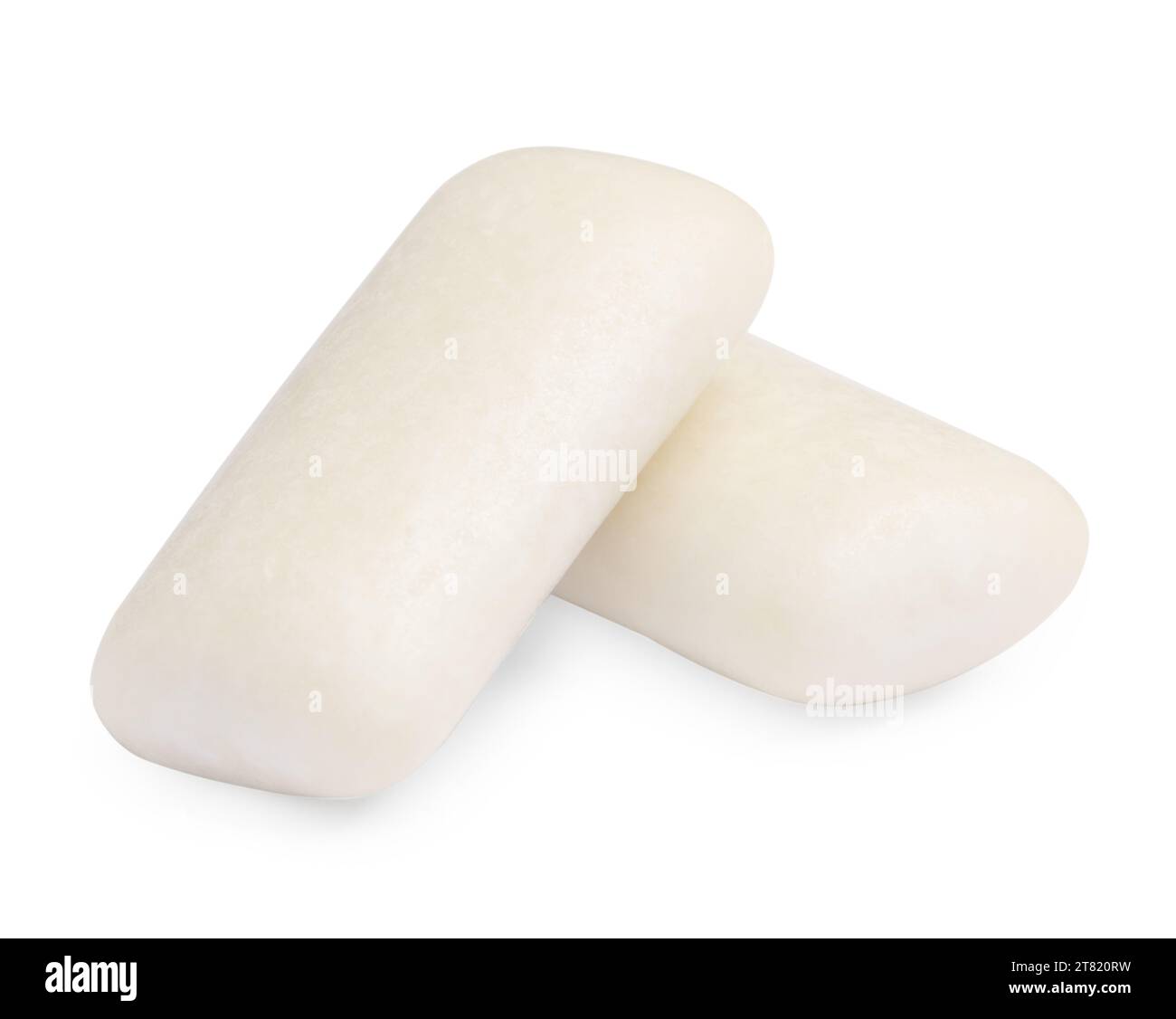 Two tasty bubble gums isolated on white Stock Photo - Alamy