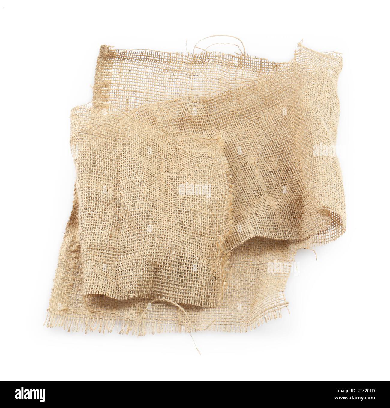 Wrinkled hessian sack cloth hi-res stock photography and images - Alamy