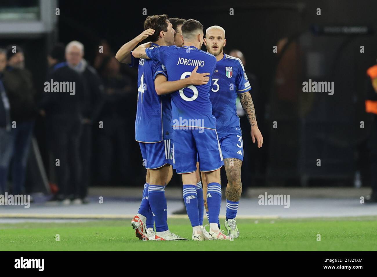 Federico Chiesa of Italy celebrates after scoring a goal during the ...