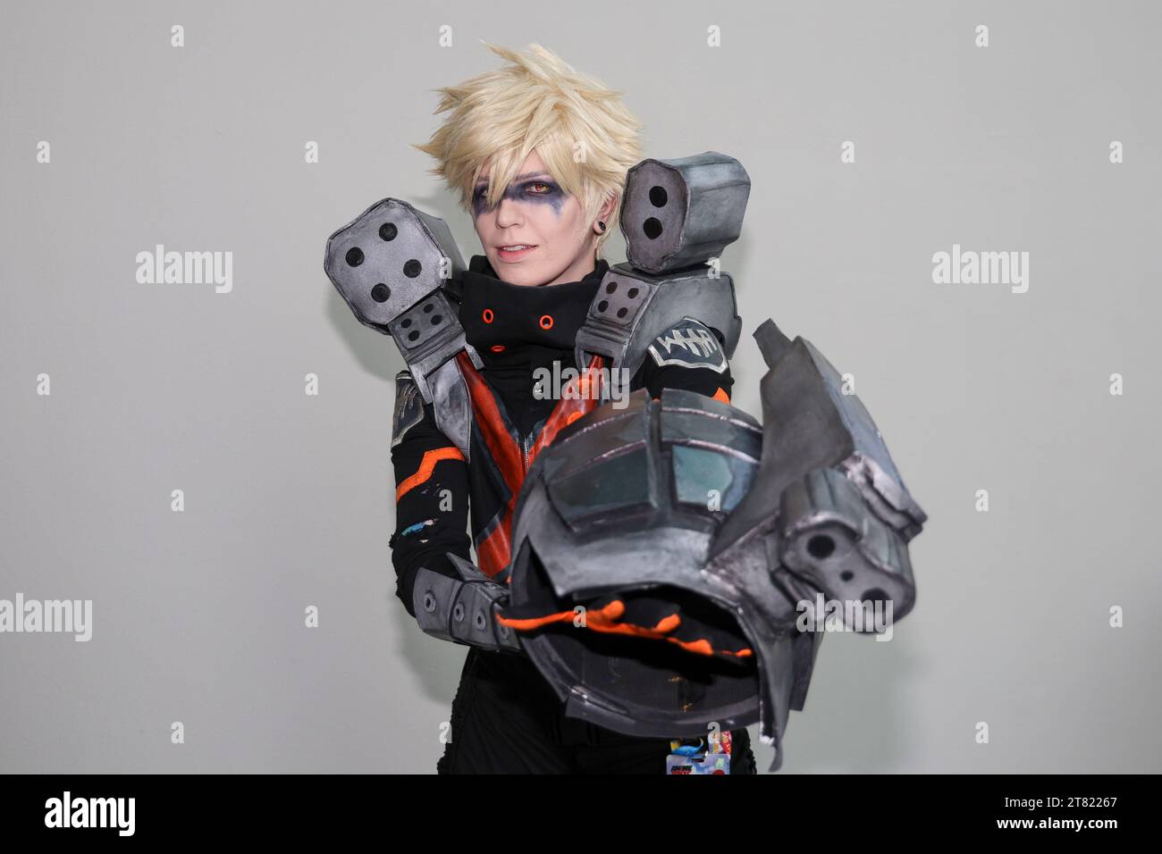 Sam from South Jersey is dressed as Bakugo from My Hero Academia for ...