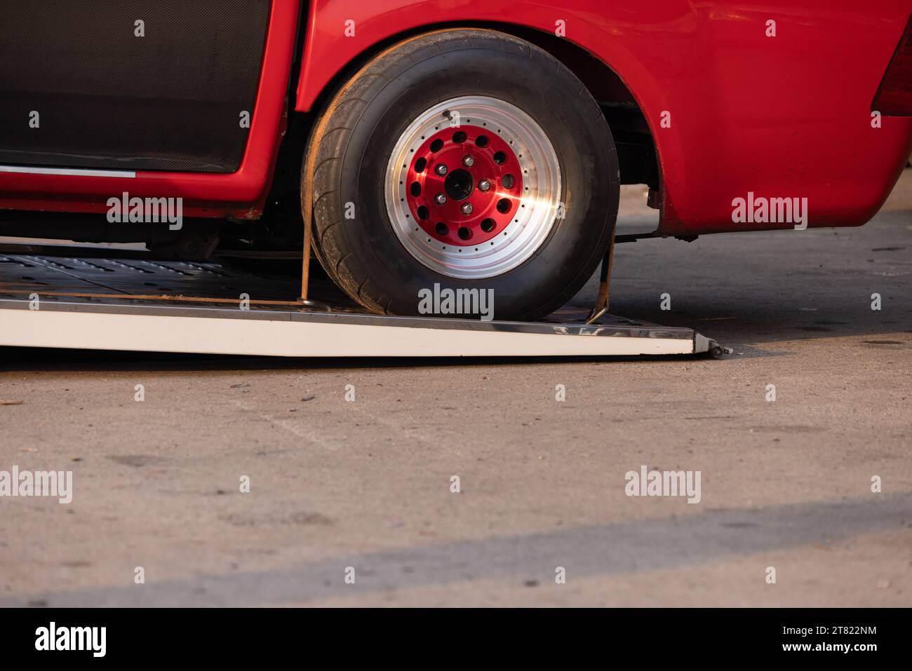 Car towing service tow truck roadside assistance Stock Photo - Alamy