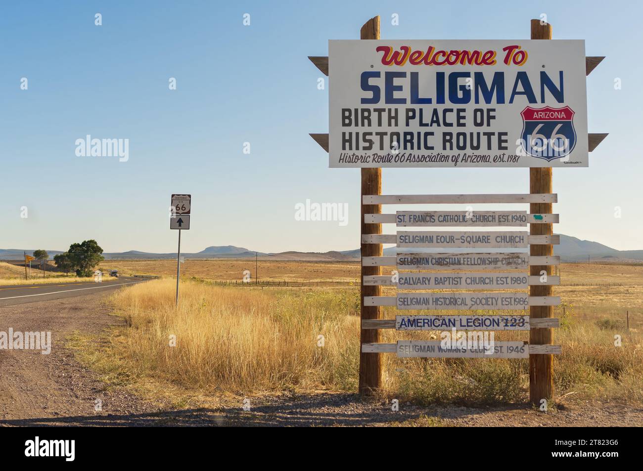 Route 66 signage hi-res stock photography and images - Alamy