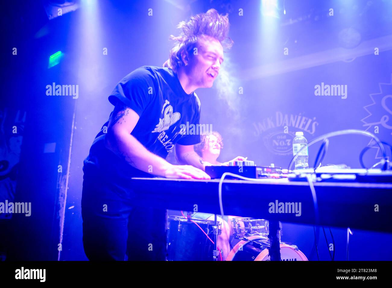 Edinburgh, Scotland. Fri 17 November 2023. NYC band Lip Critic perform ...