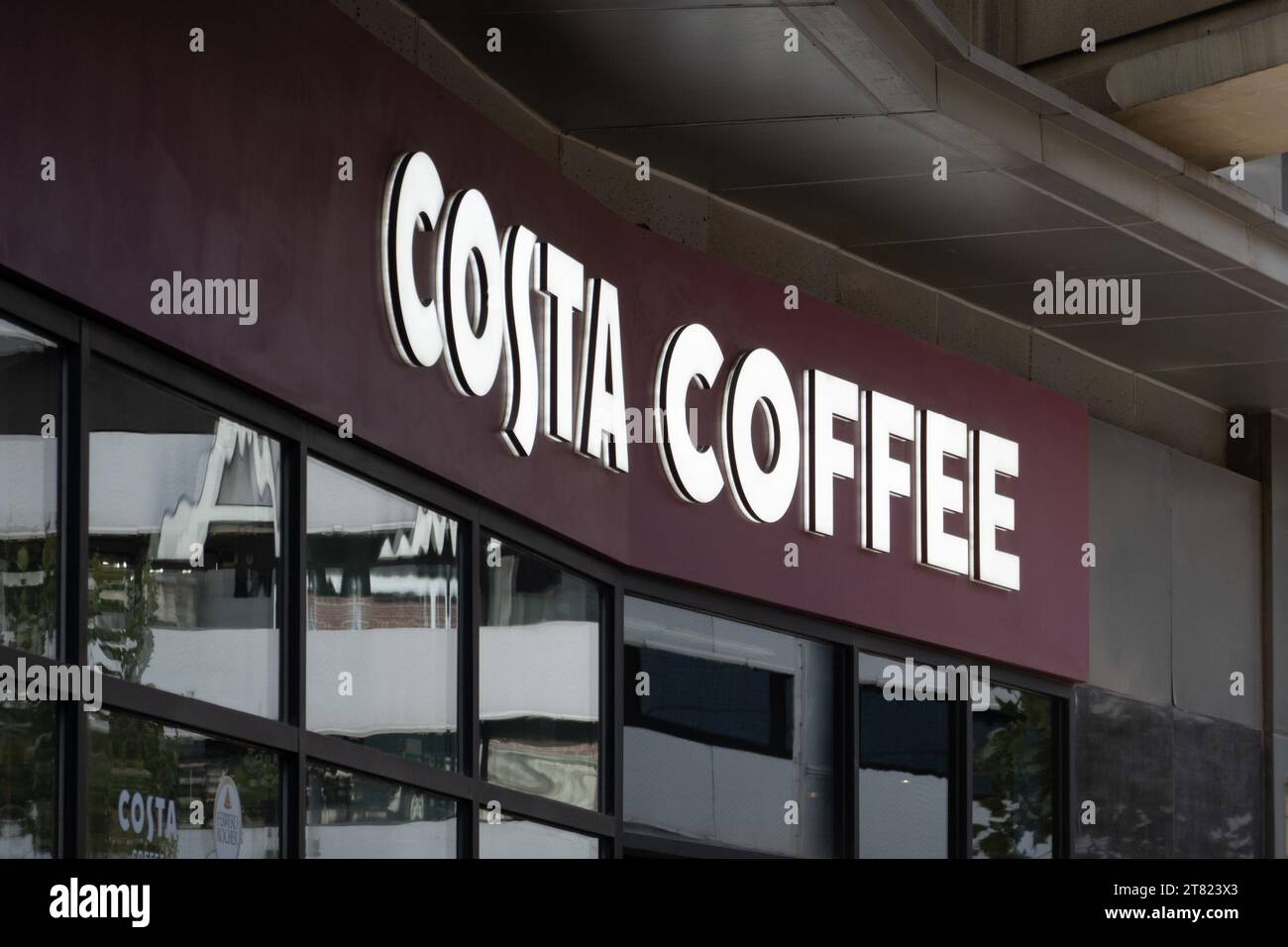 SHANGHAI, CHINA - NOVEMBER 17, 2023 - A COSTA Coffee shop in Shanghai ...