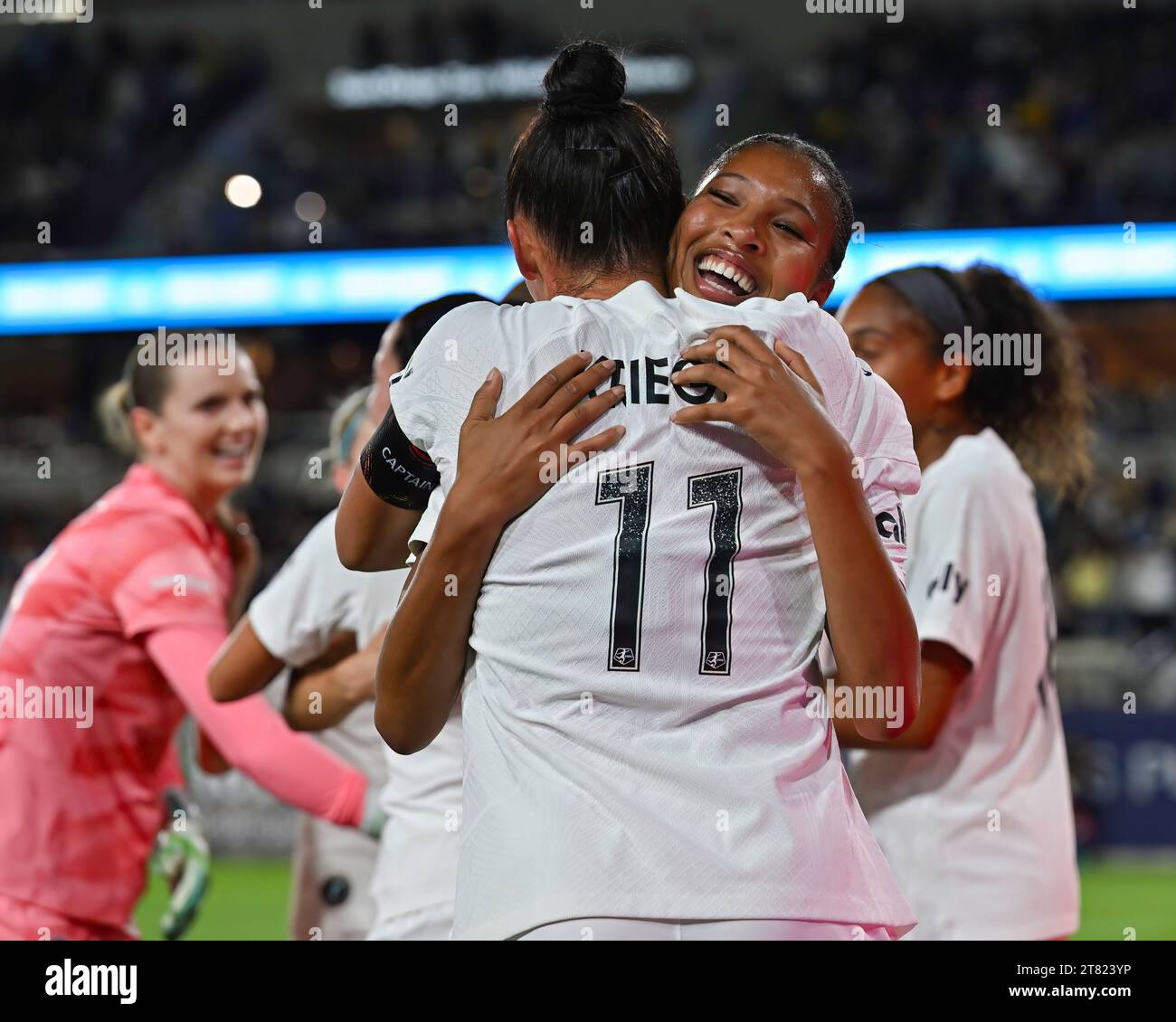 San Diego, California, USA. 11th Nov, 2023. Gotham FC forward Margaret ...