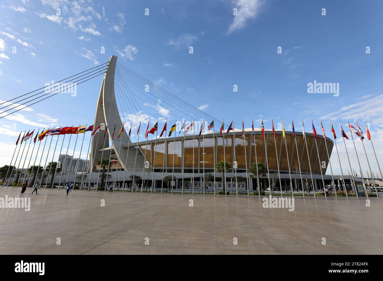 Phnom Penh. 17th Nov, 2023. This photo taken on Nov. 17, 2023 shows the ...
